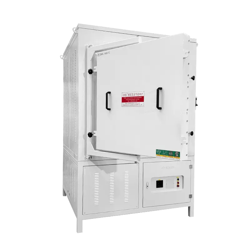 1600℃ Front-and-Back Double Door Box-Type Electric Furnace with 50 ...