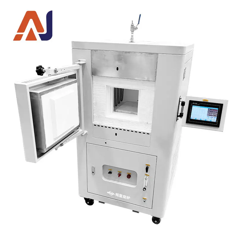 1700°C box-type atmosphere furnace with dual-circuit protection and ...