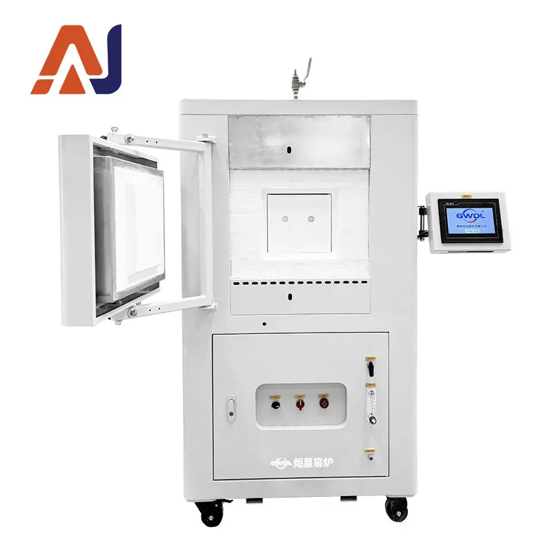 1700°C box-type atmosphere furnace with dual-circuit protection and ...