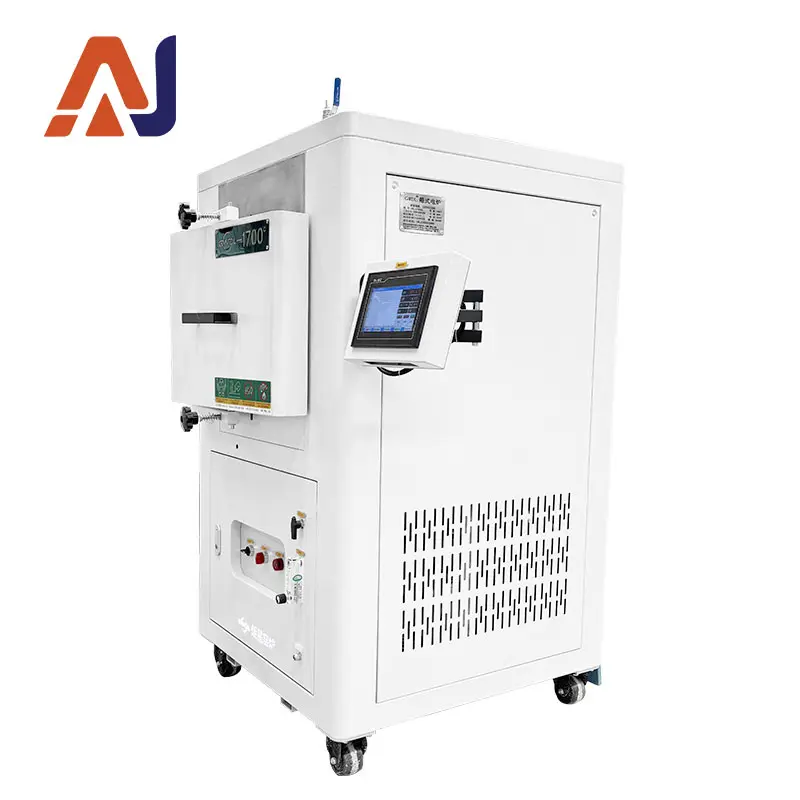1700°C box-type atmosphere furnace with dual-circuit protection and ...